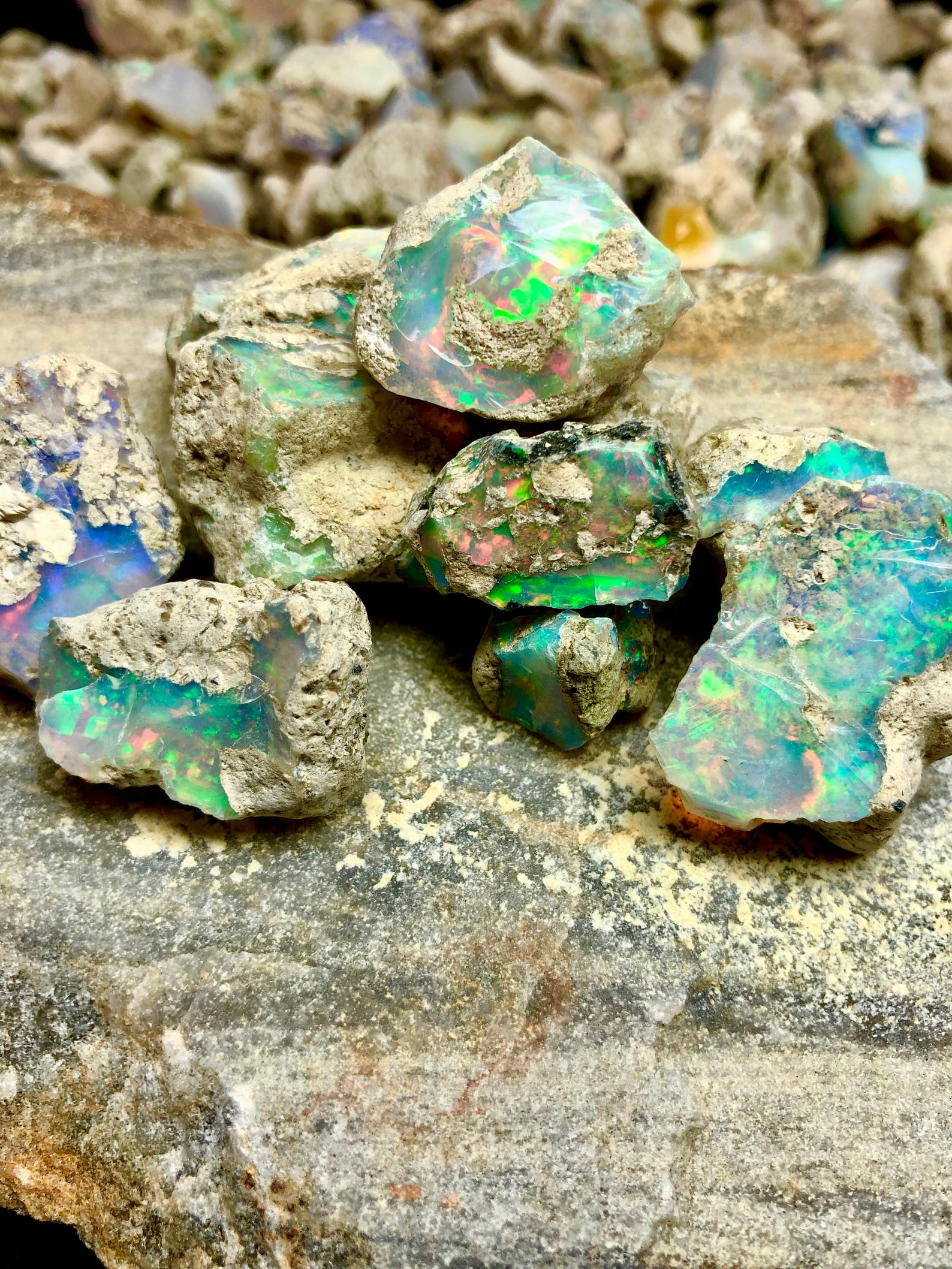 Opal Rough Raw Fire Crystal Opal Raw Stone, Opal Rough Lot, Opal Raw Lot, Opal Rough Lot, Rough ...