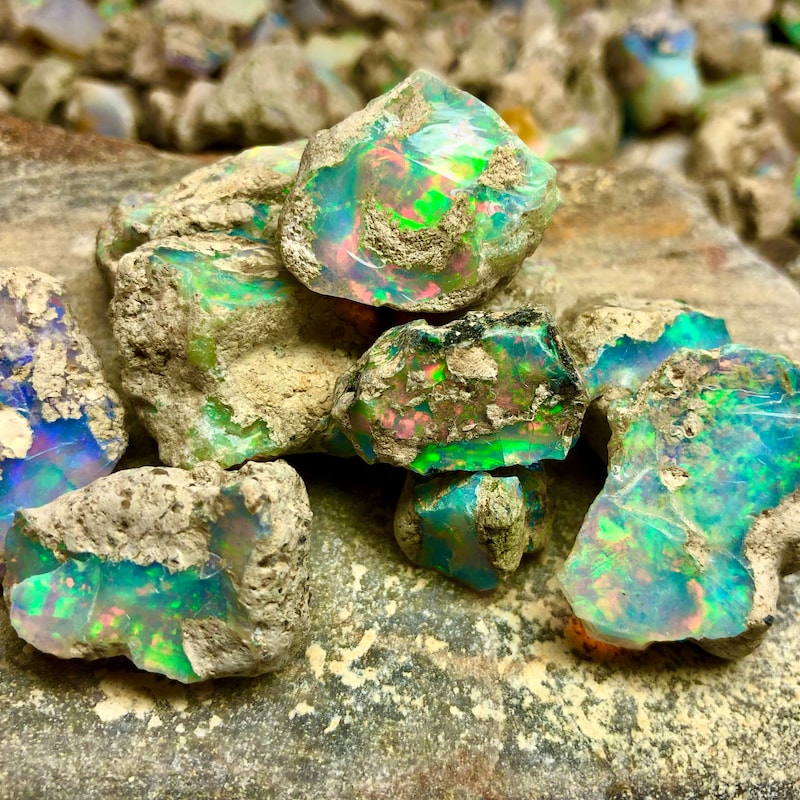 Opal Stones Rough Cut - Etsy