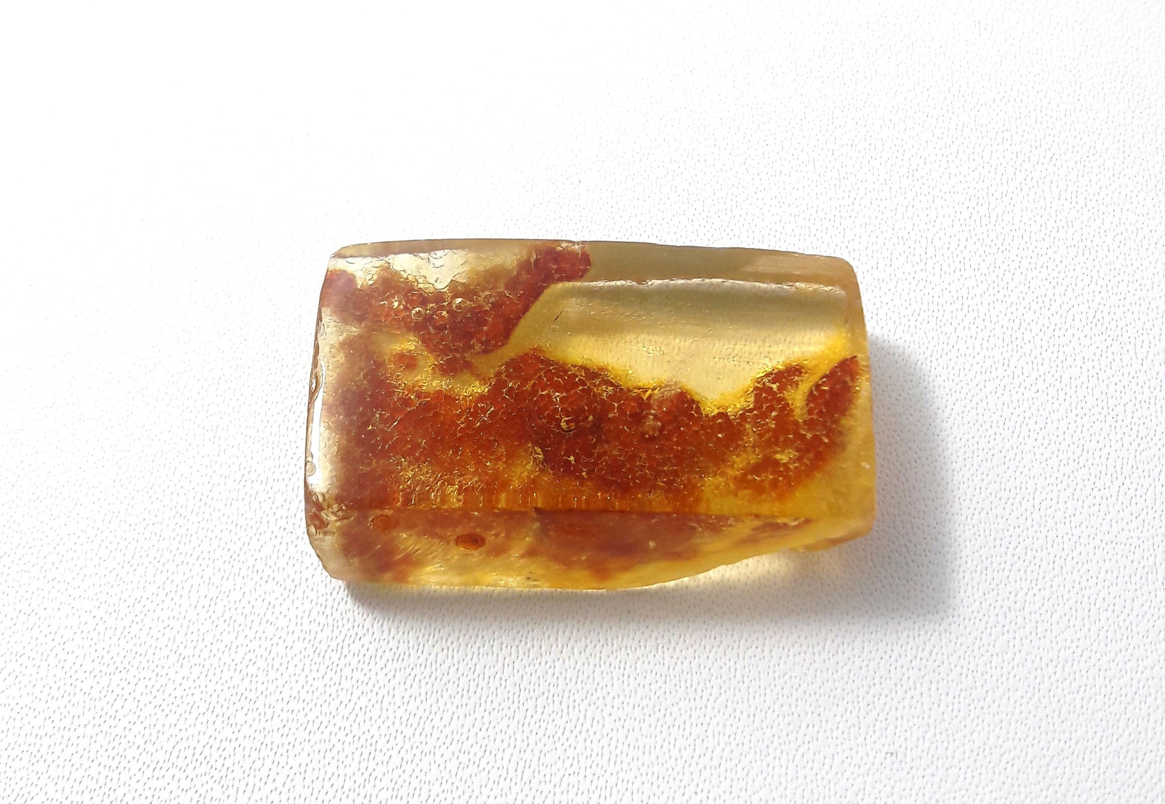 Natural Amber Polish Rough, Good Size Amber, 19.30 Crt, 30x17x9 MM ...