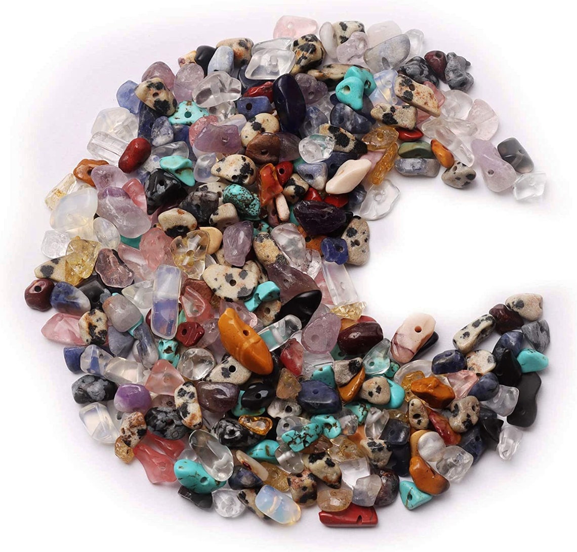 High Quality 1000 Pieces of Natural and Drilled Gemstone Chips - Etsy