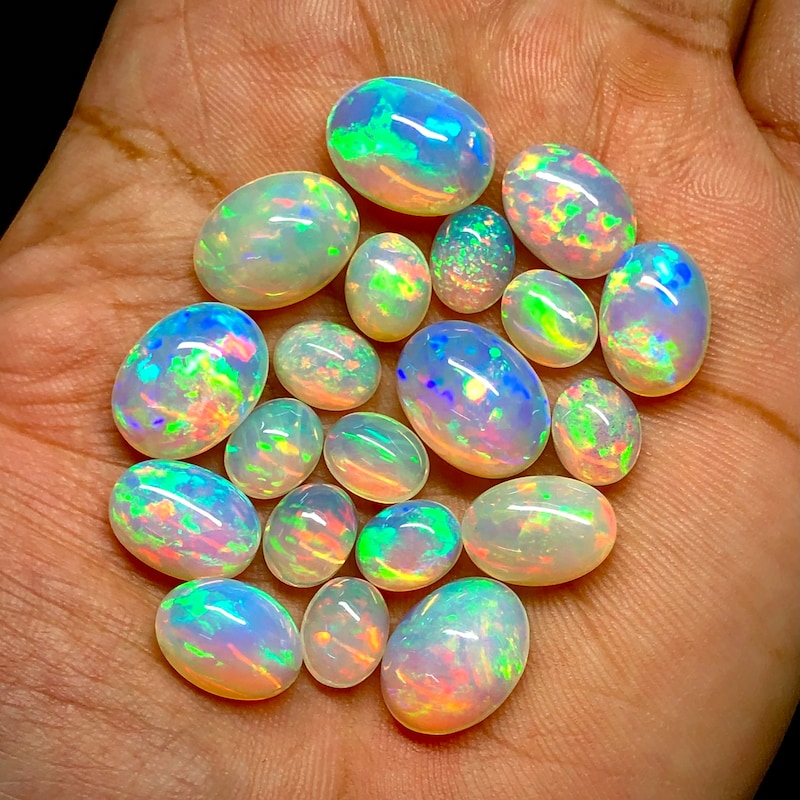 Ethiopian Opal Cabachons - Etsy