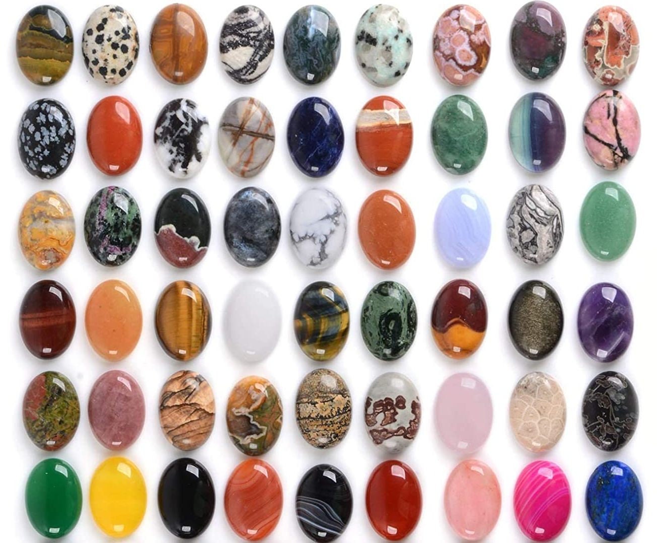 Top Quality Wholesale Lot, Mix Gemstone Lot, Natural Cabochon Lot, High ...