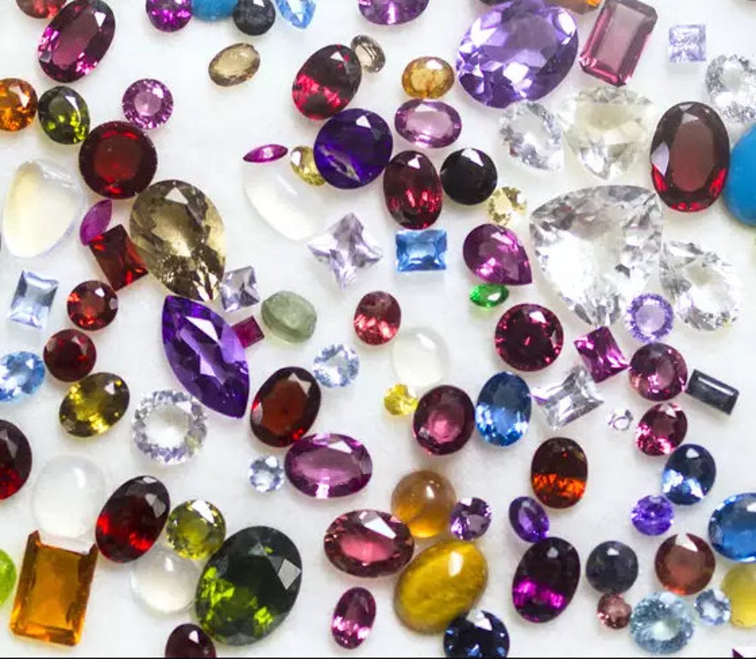 Natural Mix Cut Stone, 100 Carat, Natural Semi Precious Wholesale Loose ...