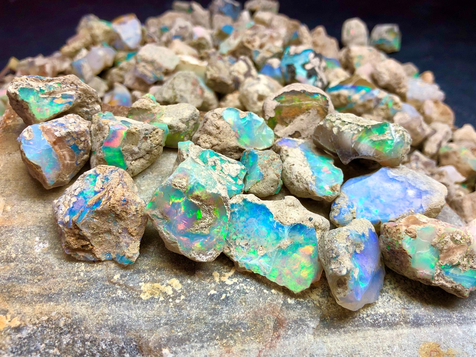 Opal Rough Raw Fire Crystal Opal Raw Stone, Opal Rough Lot, Opal Raw Lot, Opal Rough Lot, Rough ...
