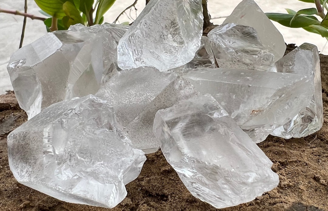 Crystal Rough Gemstone Raw Rough Minerals Unheated Untreated Rough Size ...