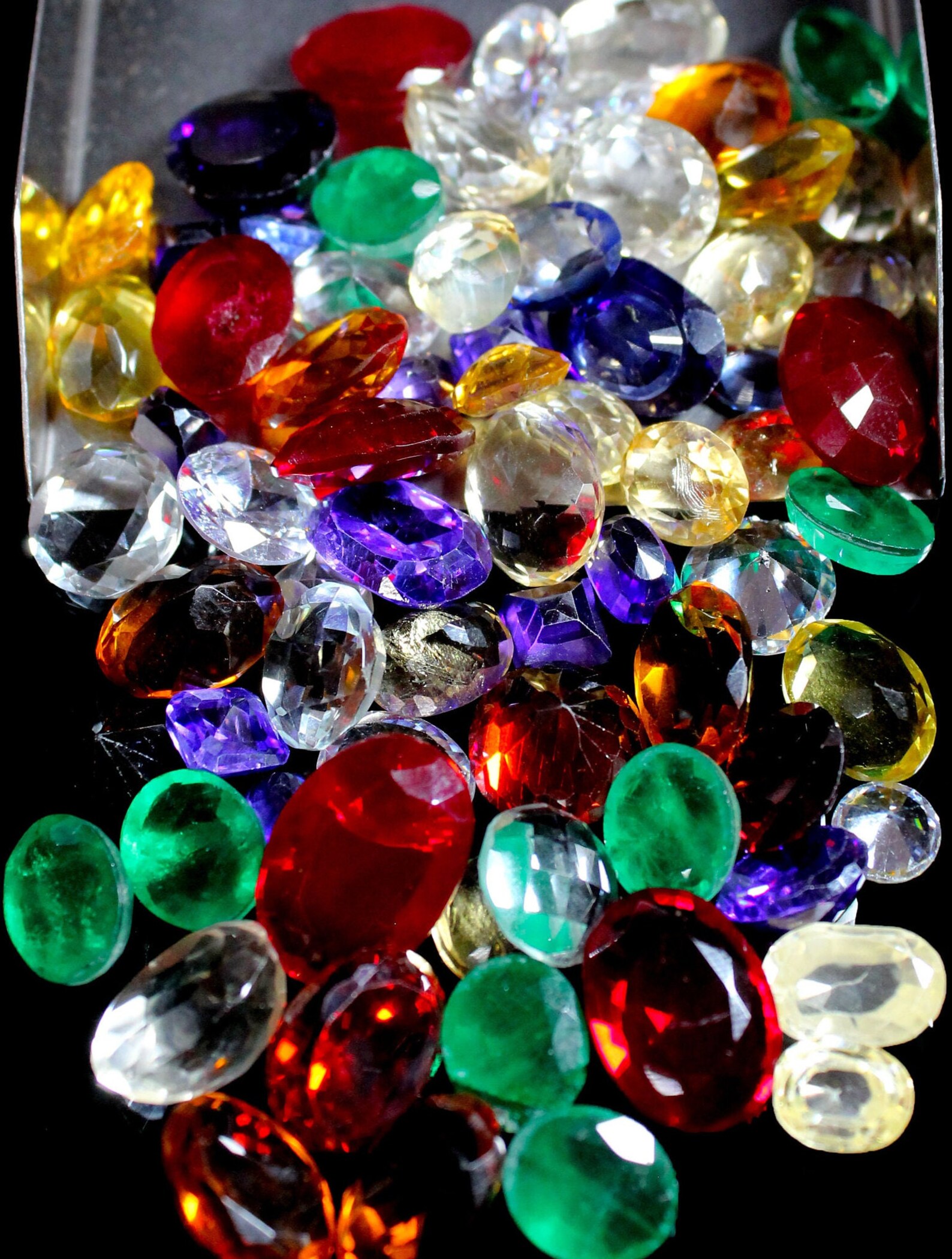Natural Mix Cut Stone, 100 Carat, Natural Semi Precious Wholesale Loose ...