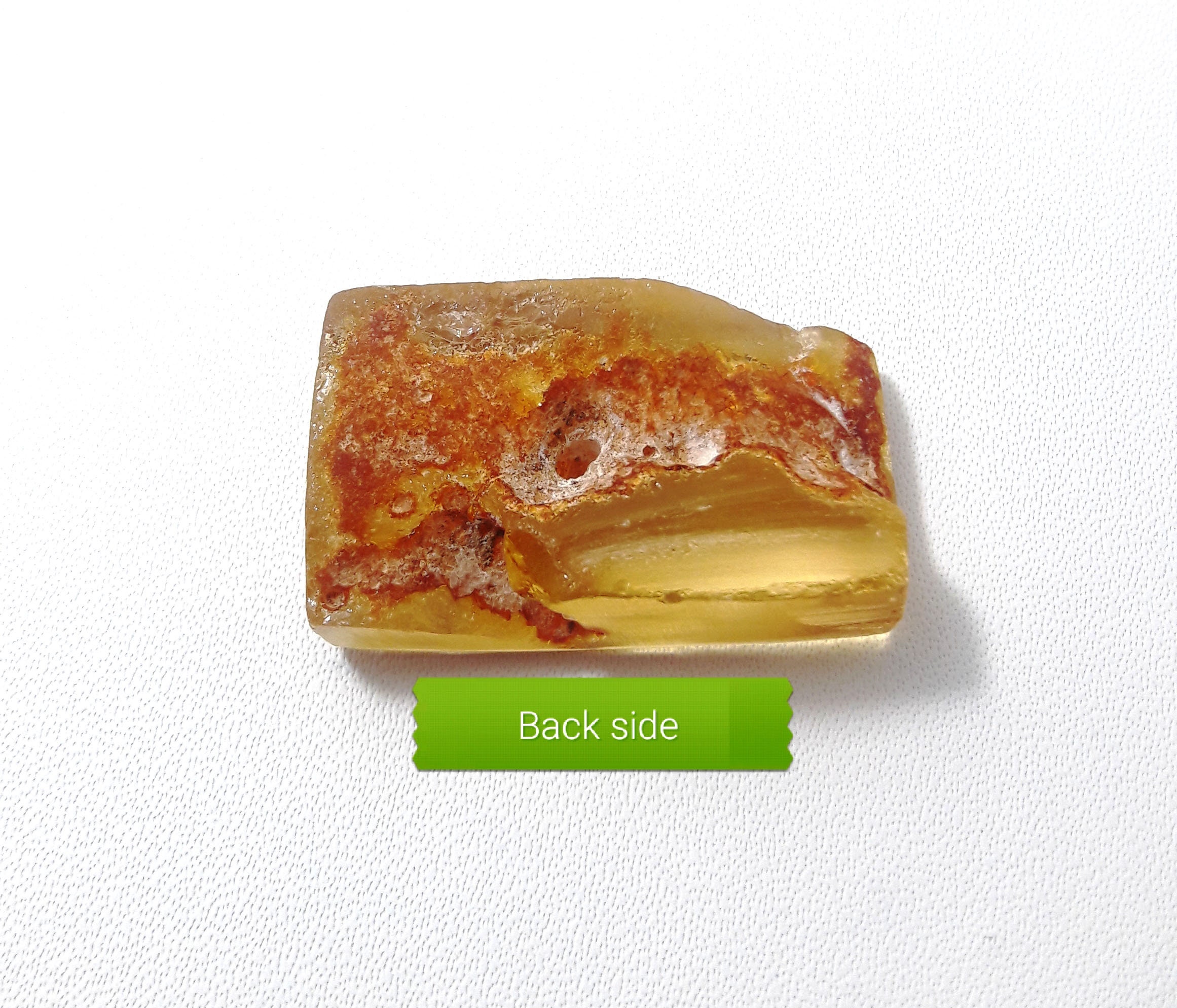 Natural Amber Polish Rough, Good Size Amber, 19.30 Crt, 30x17x9 MM ...