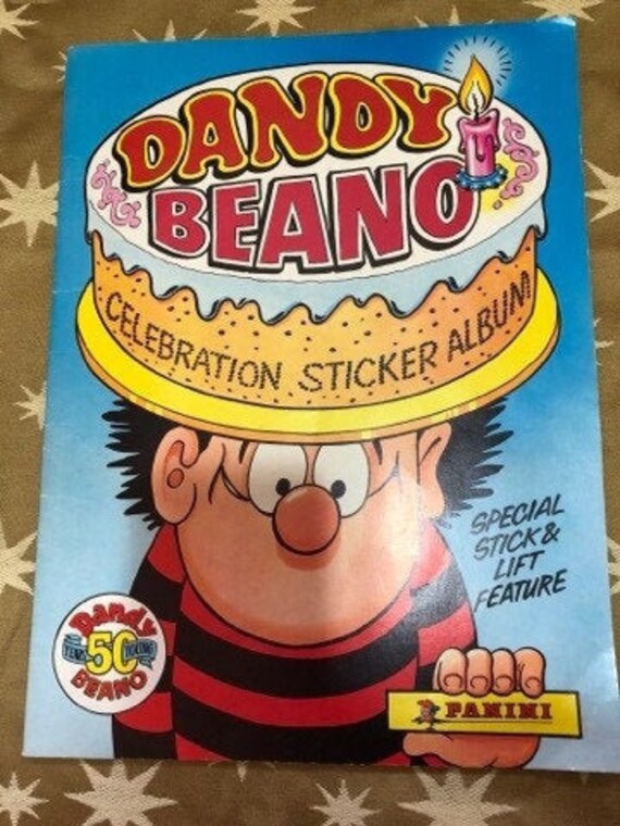 Dandy and Beano Sticker Album 1988 | Etsy
