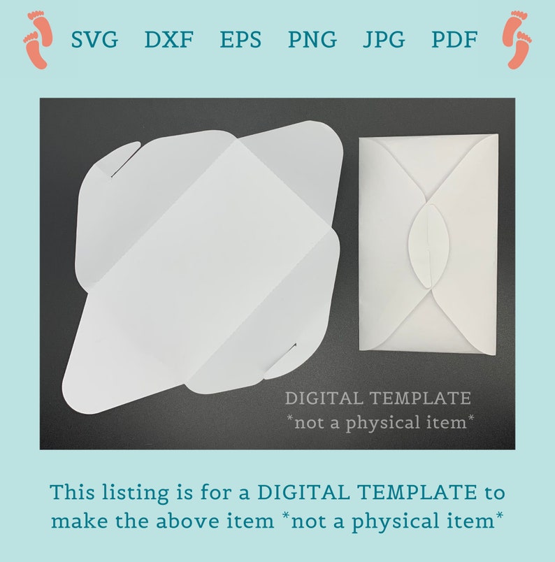 Greeting card digital template tri-fold shutter SVG 3.6 x 6 | Etsy
