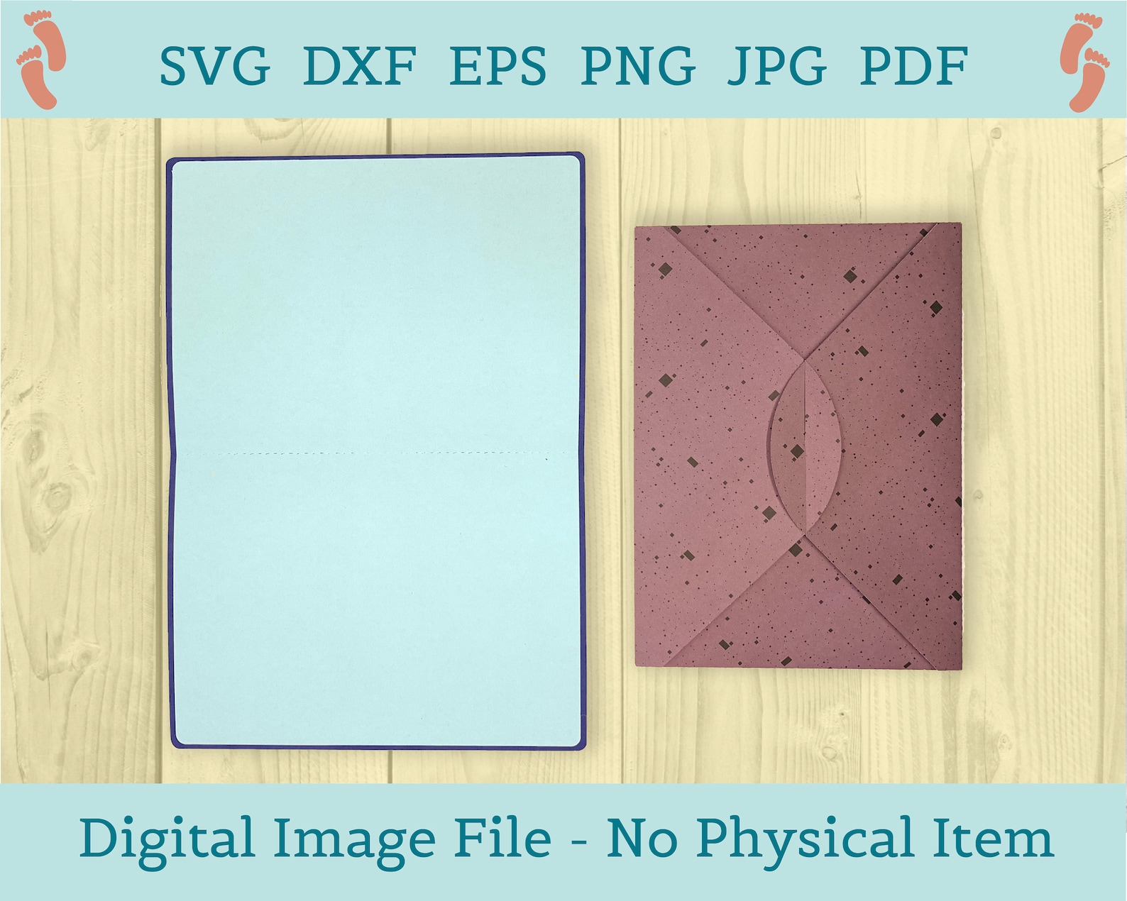 Blank Greeting Card SVG 5x7 Inch With Lining Innovative One - Etsy Canada