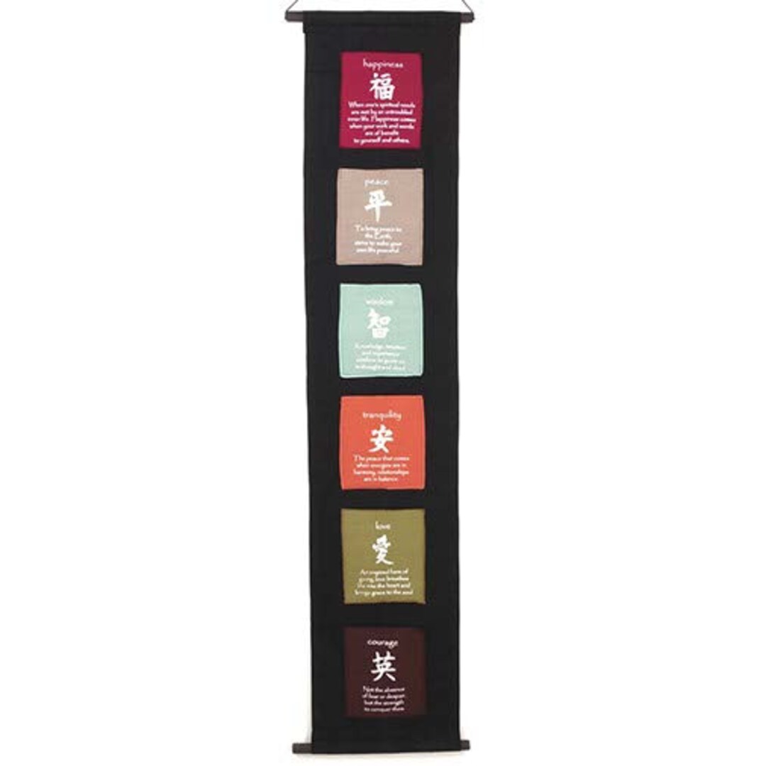 Handgemachte Positive Affirmation Scroll Banner, Dankbarkeit Bunt Fair ...