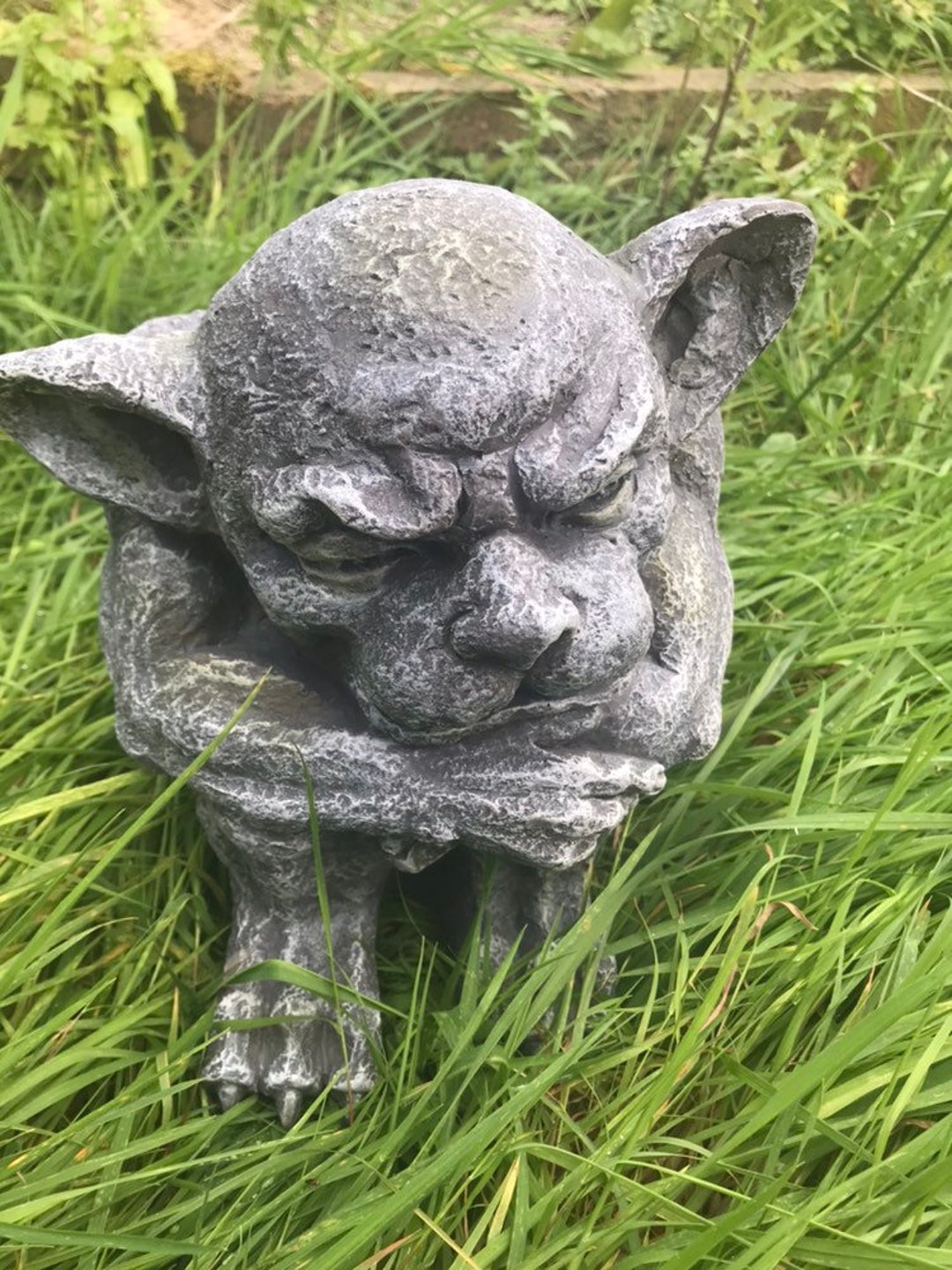 Latex Gargoyle Garden Ornament Mold for Concrete - Create Stunning ...