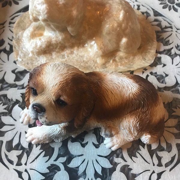 Plaster Dog - Etsy