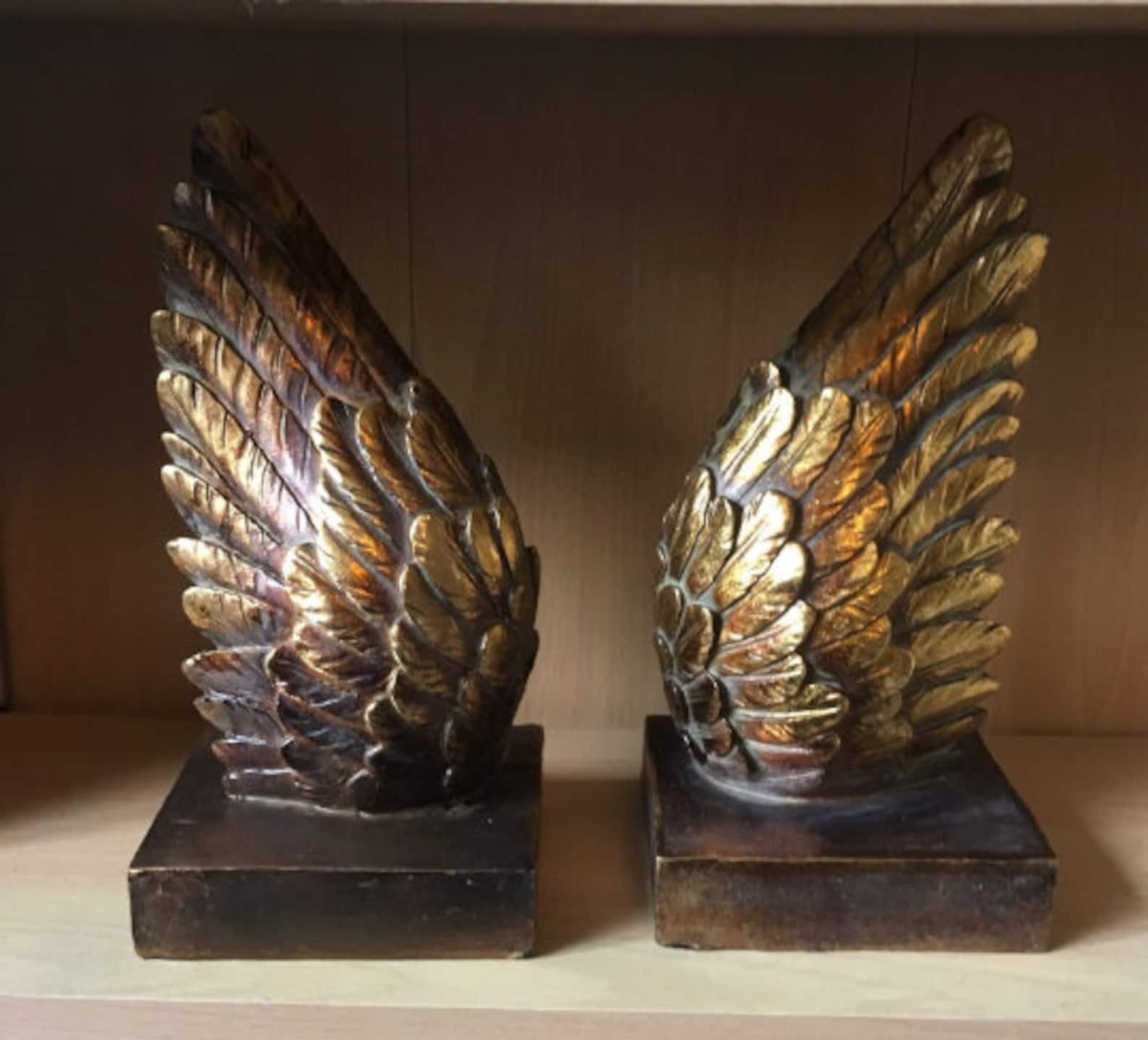 Latex Moulds for Pair of Angel Wing Bookends, Art & Crafts Hobby, Mold ...