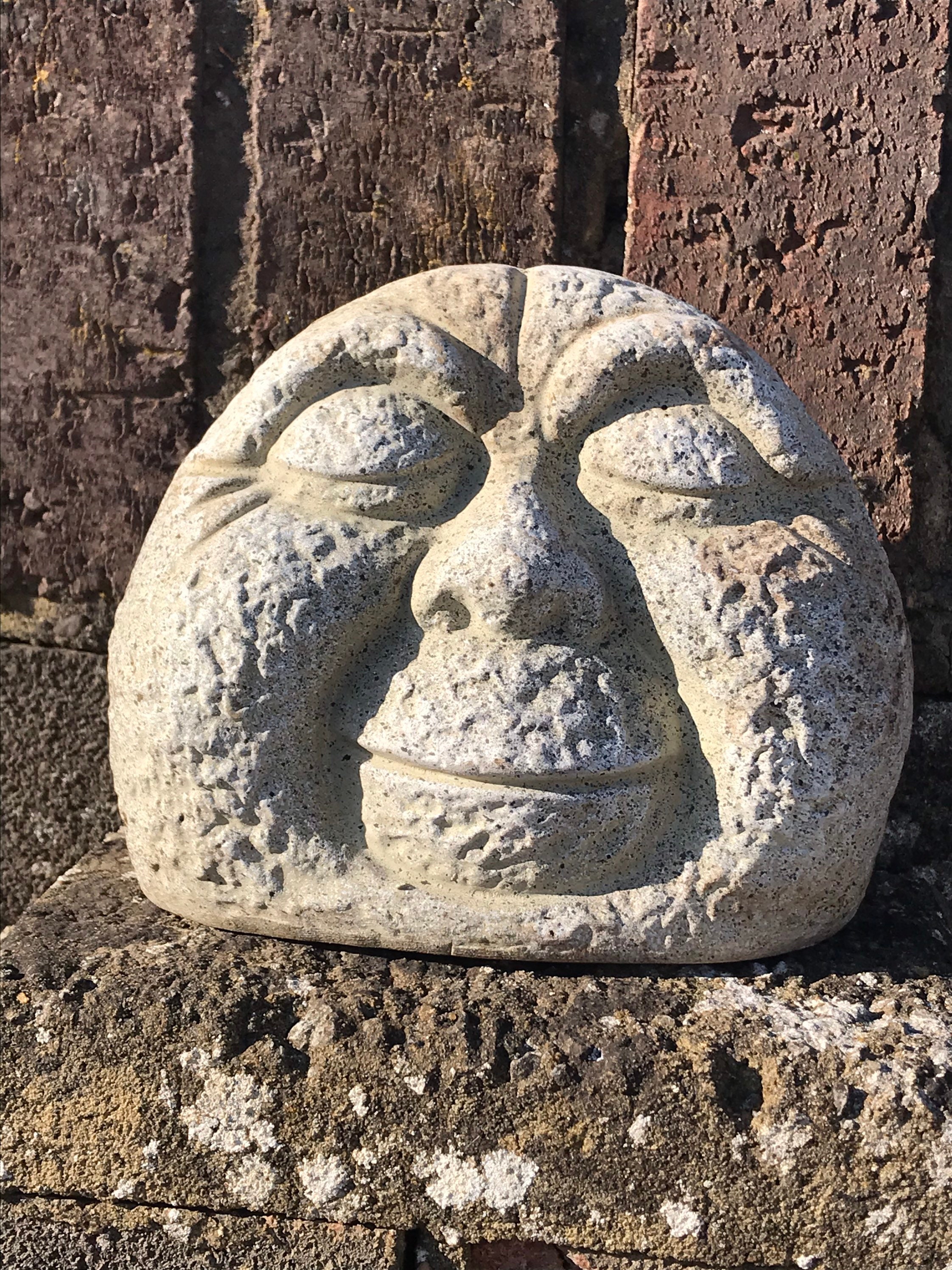 Latex Mould to Make a Stoney Face Rock Garden Ornament Mold - Etsy