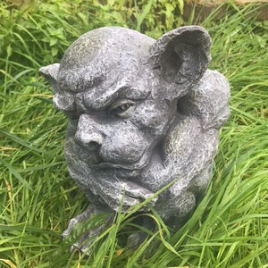 Latex Gargoyle Garden Ornament Mold for Concrete - Create Stunning ...