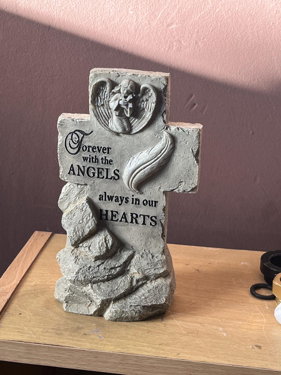 Cross Latex Mould to Create This Memorial Wall Plaque, Mold for Plaster ...