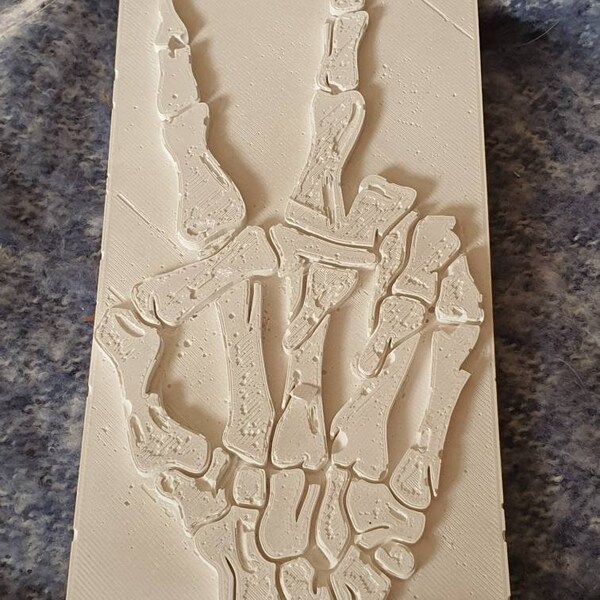 Skeleton Hand Mold - Etsy
