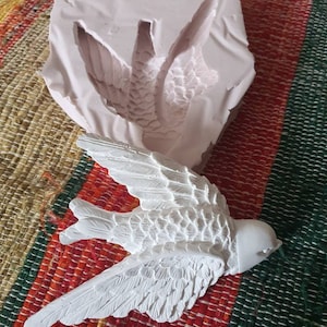 Flying Detailed Bird Silicone Mould for Resin or Plaster - Etsy