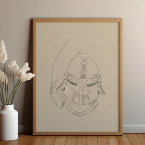 Armor of God, Helmet of Salvation, Religious Decor, Bible Poster Svg ...