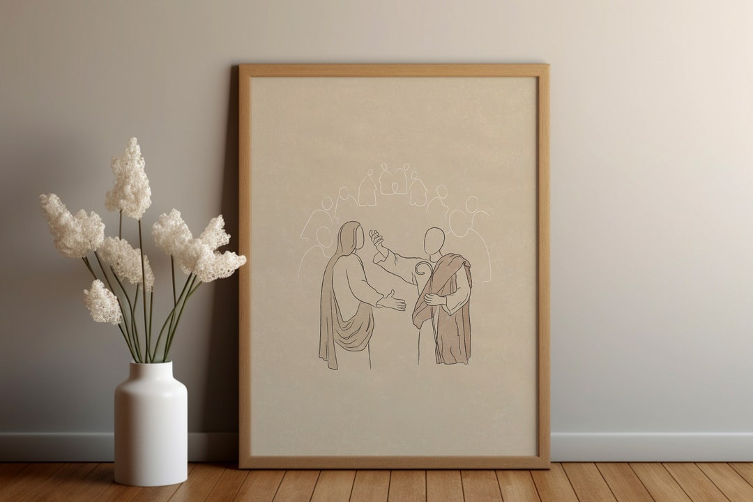 The Great Commission, Matthew 28:19, Bible Verse Wall Decor Print ...