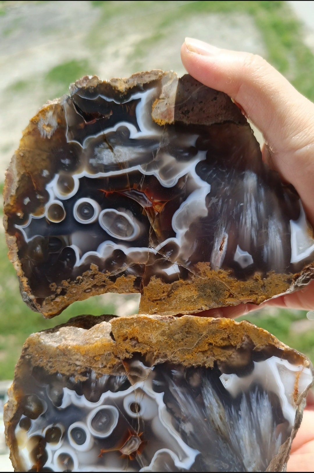 Agate Rare Natural Stone Mineral Turkish Agate Unique Agate Banded ...