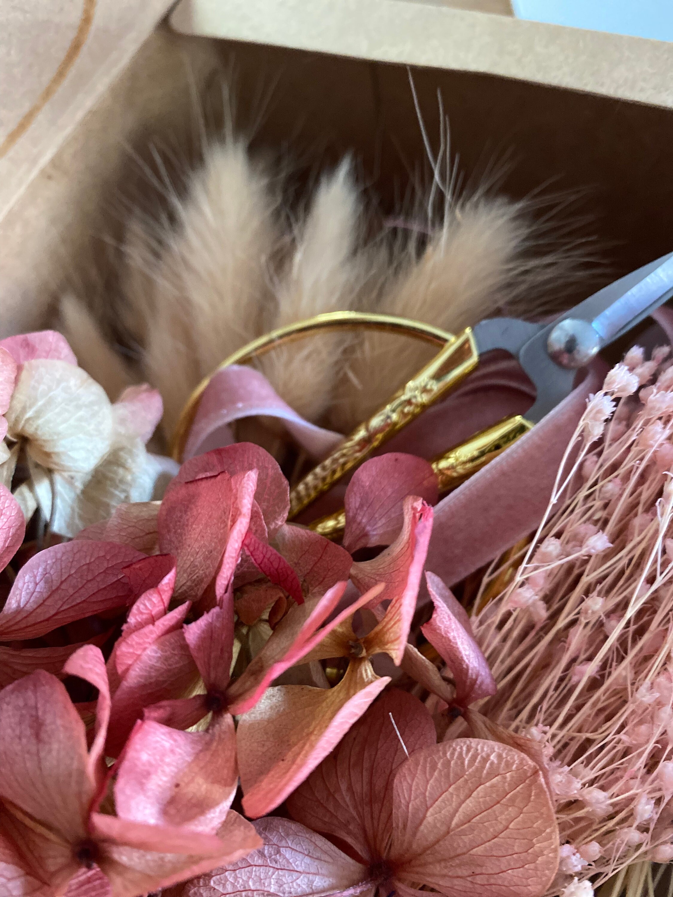 Capucine Ma Box DIY Couronne Fleurie White Cream and - Etsy UK