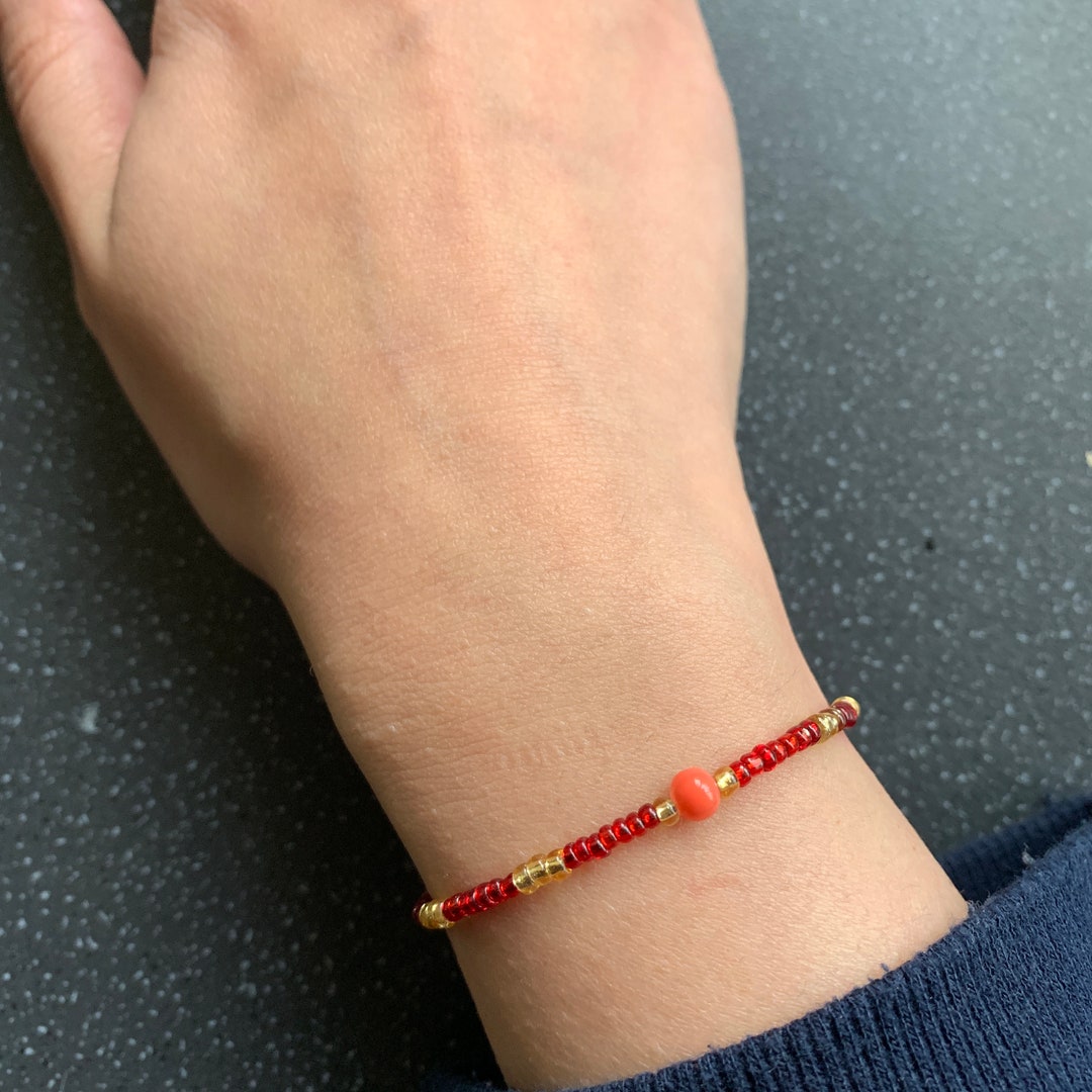 Pulsera de intención cargada espiritualmente con protección retrógrada ...