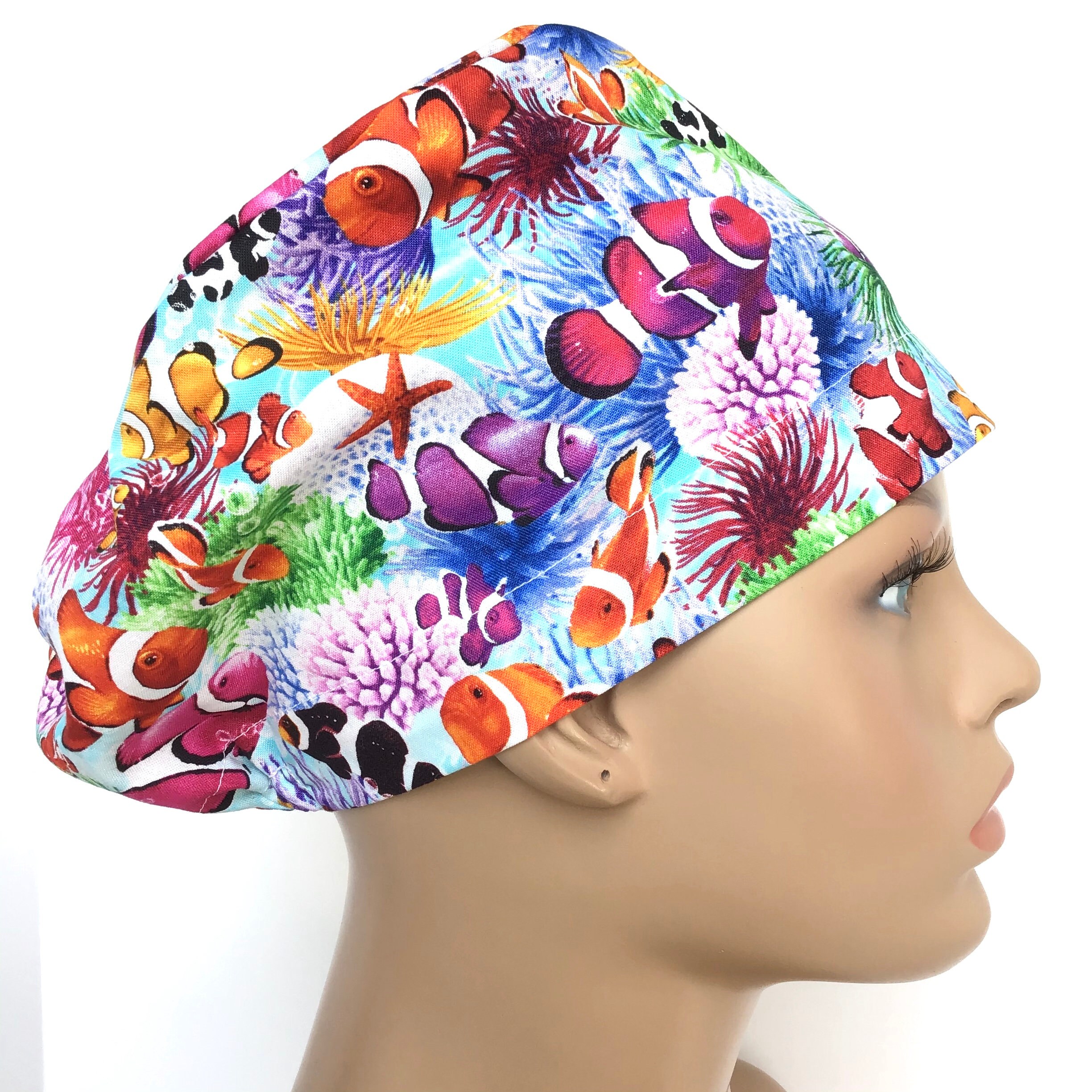 Clown Fish Womens Euro Style Scrub Hat/Scrub Cap/Surgical | Etsy