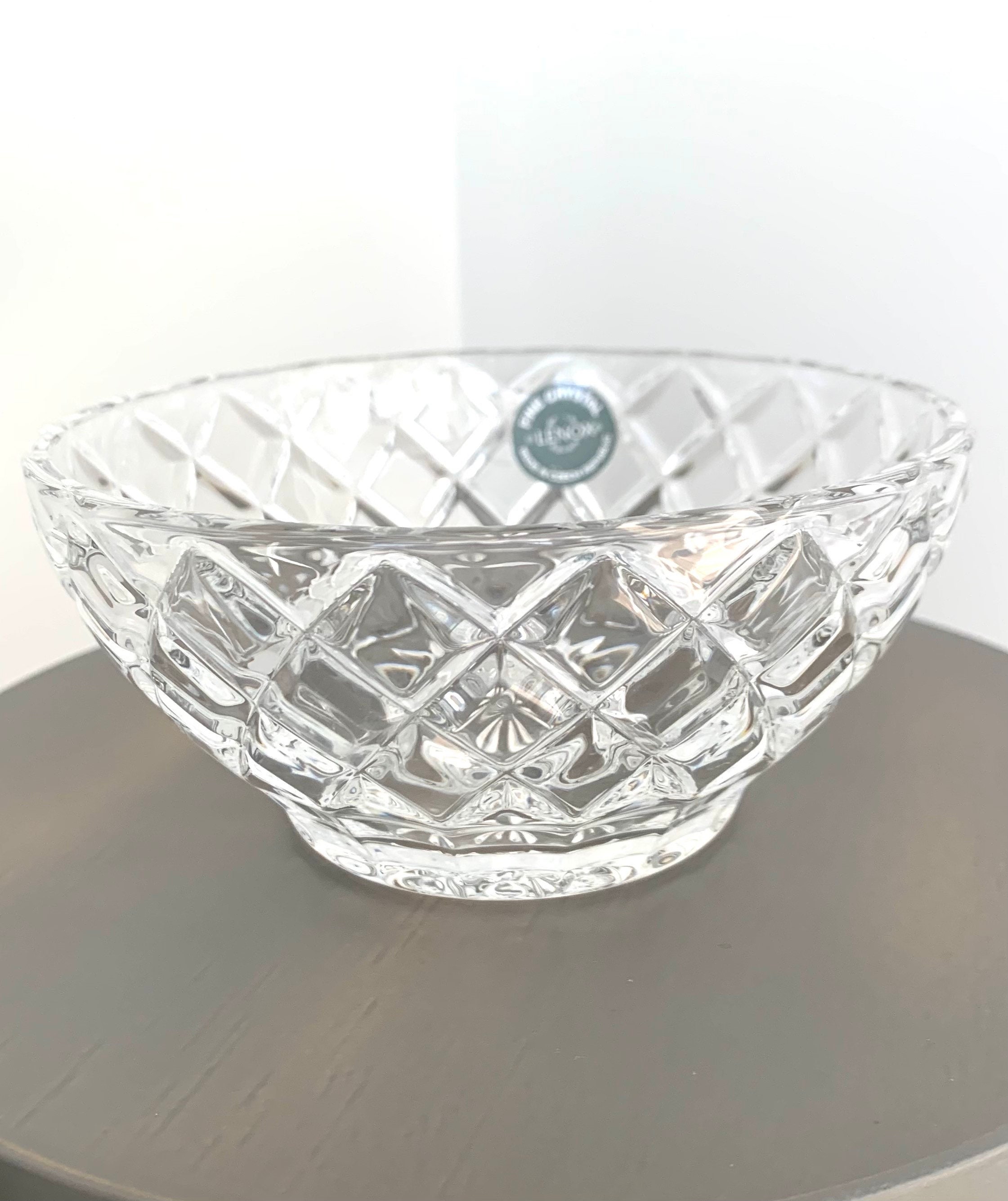 Authentic Lenox Lead Crystal Lattice Candy Dish Container - Etsy