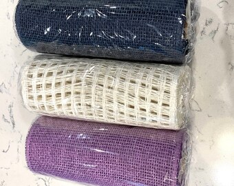 Burlap Mesh Wreath | Etsy