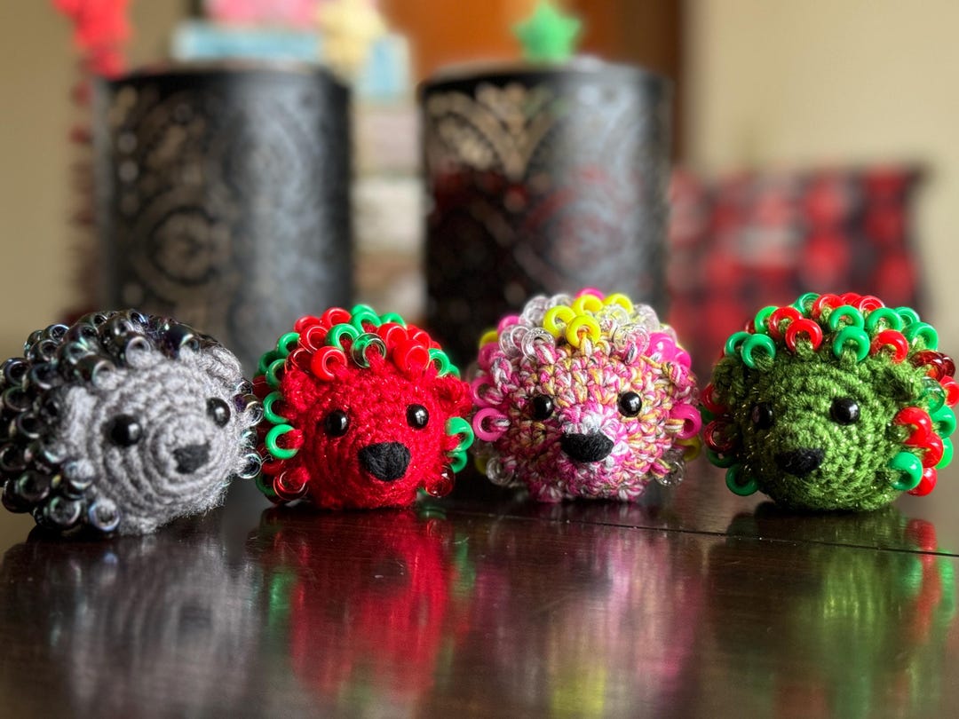 Fidget Hedgehog! Beaded Squishy Fidget Adorable Lil Hedgehog - Etsy