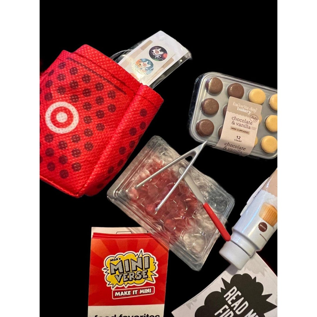 Miniverse Make It Mini Target Mini Cupcakes Food Favorites - Etsy