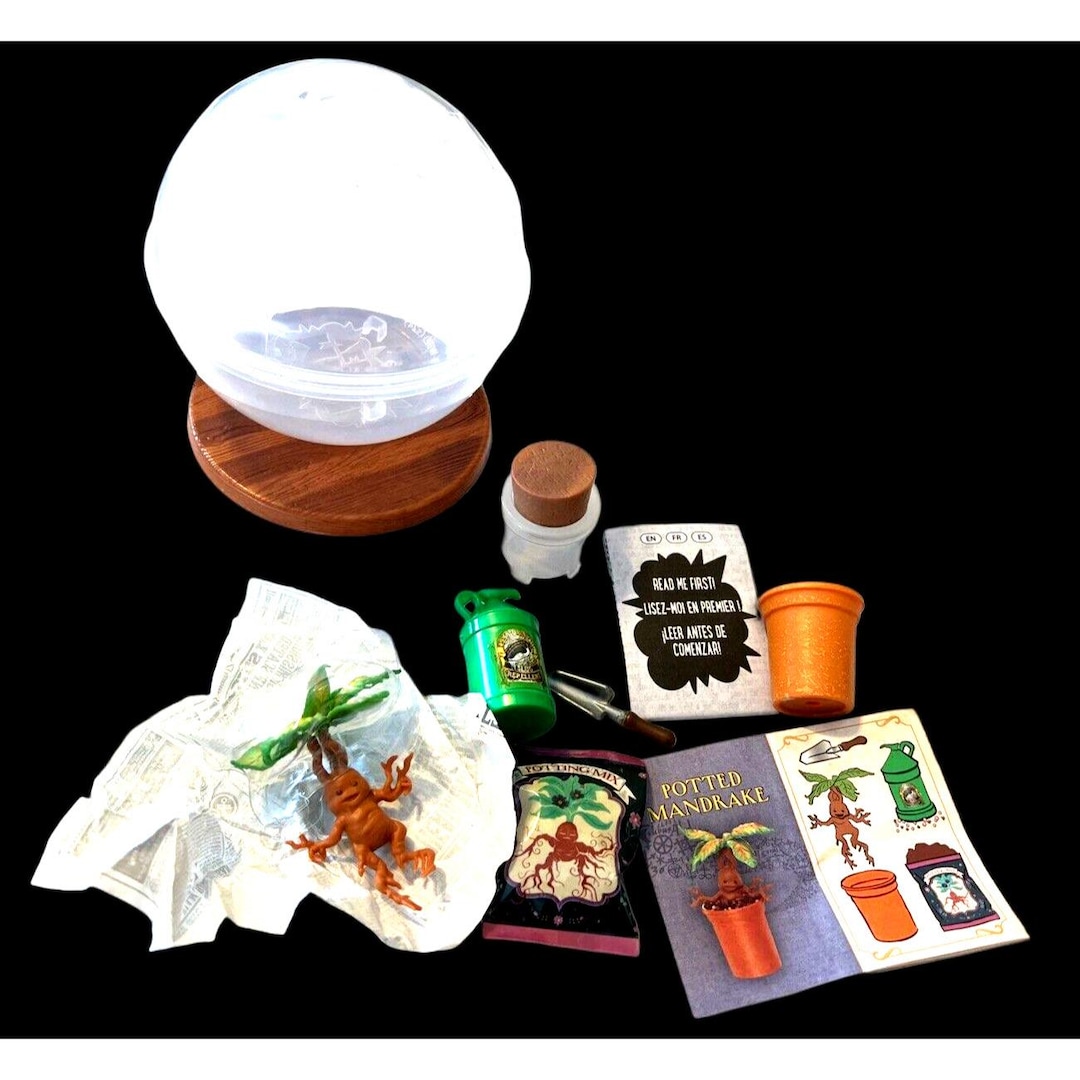 Miniverse Make It Mini Potion Harry Potter Potted Mandrake Rare - Etsy