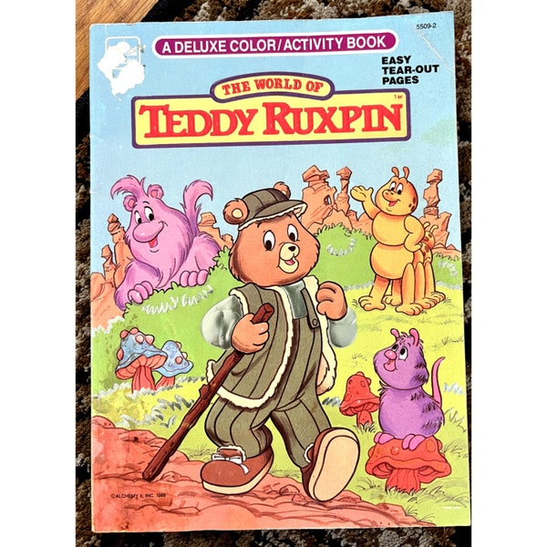 Teddy Ruxpin - Etsy
