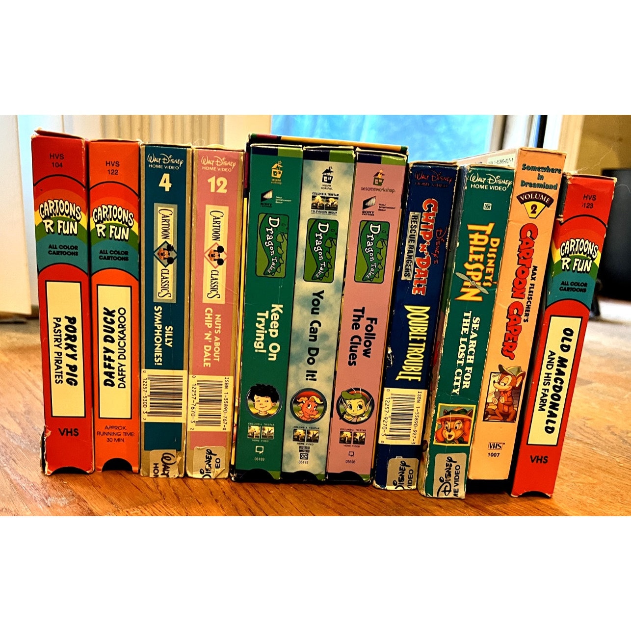 Vintage 80s 90s Classic Cartoon VHS Kids TV of 11 Tapes Disney - Etsy