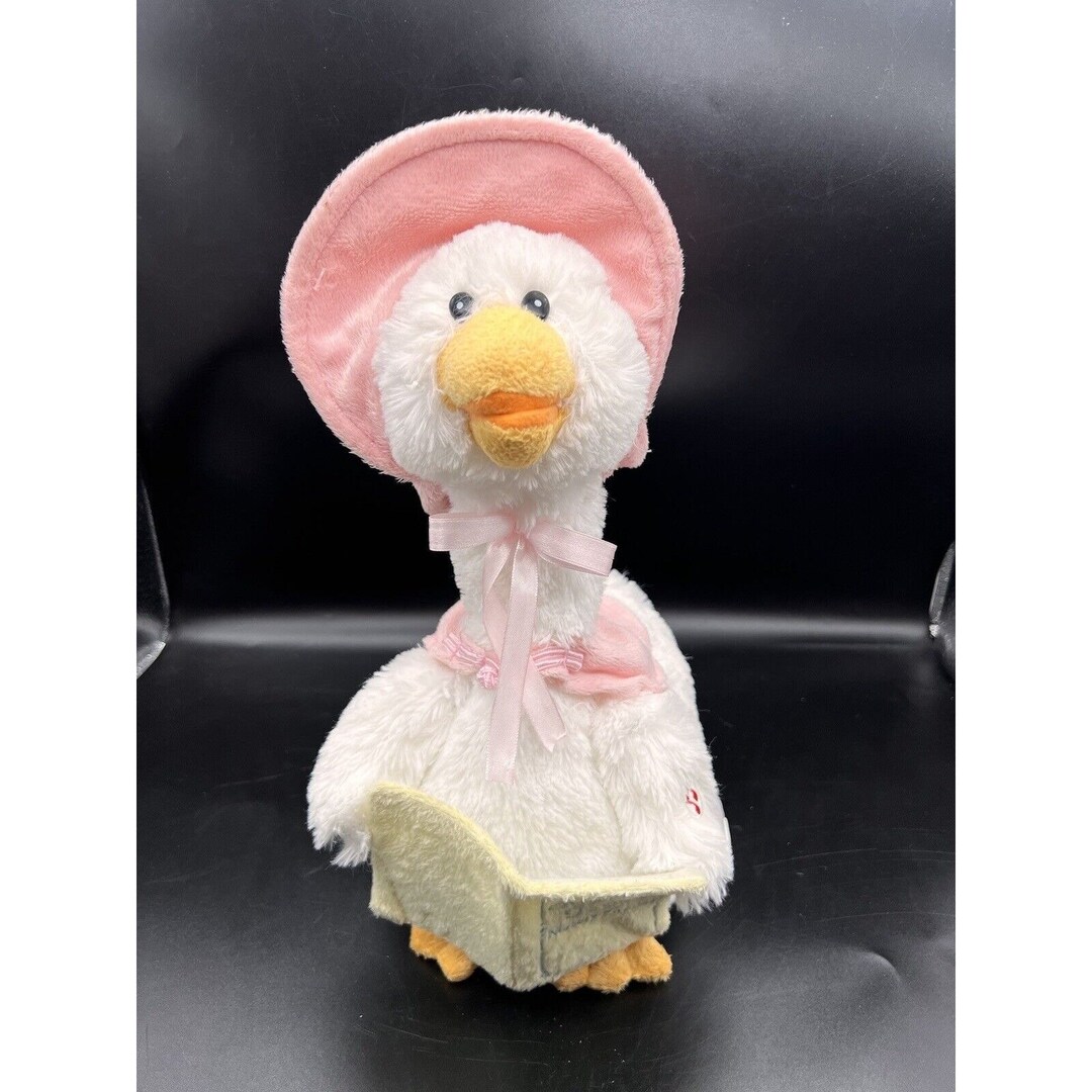 Cuddle Barn Mother Goose Nursery Rhymes Talking 14 Plush Stuffed Animal ...