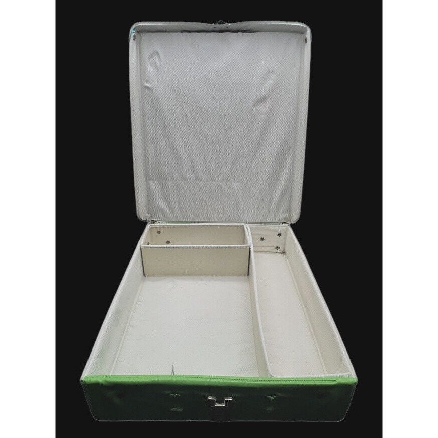 Vintage the World of Barbie Doll Case 1002 1968 MATTEL Blue & Green ...