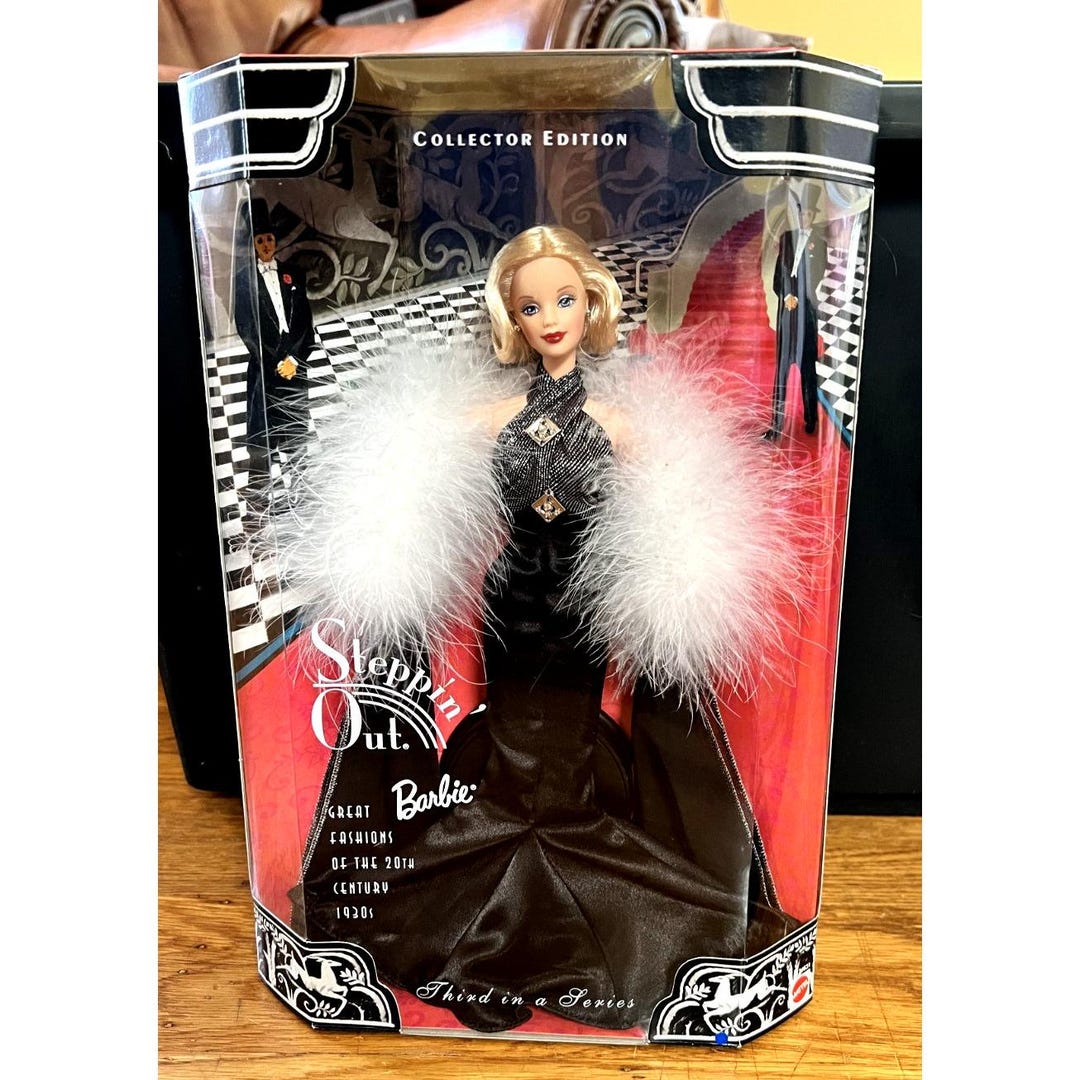 Steppin' Out Barbie Doll, 1920s Fashion, 1998 - Etsy