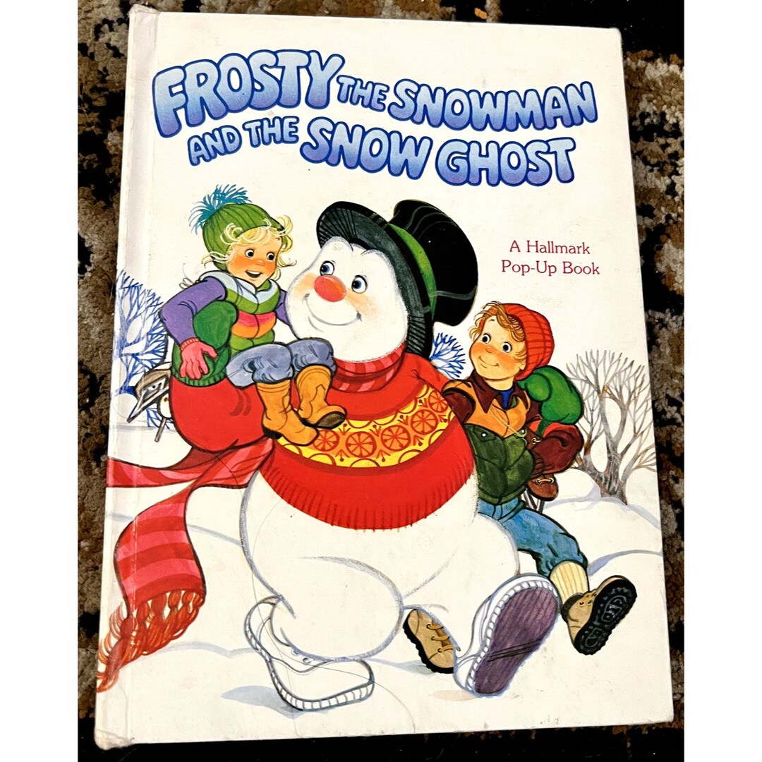 Hallmark Frosty the Snowman and the Snow Ghost Pop-up Book - Etsy