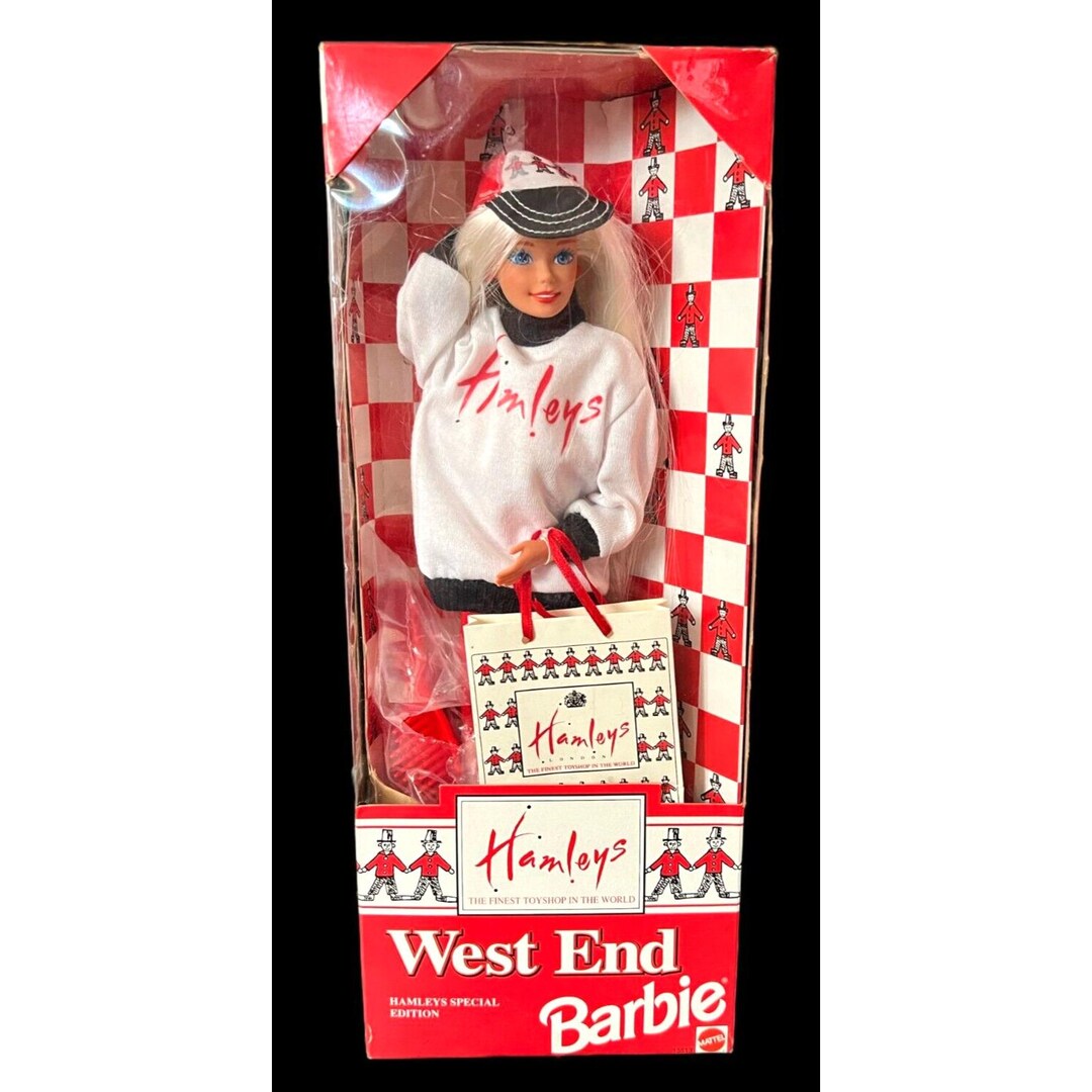1995 Barbie West End Doll #15513 Hamleys Toyshop Vintage - Etsy