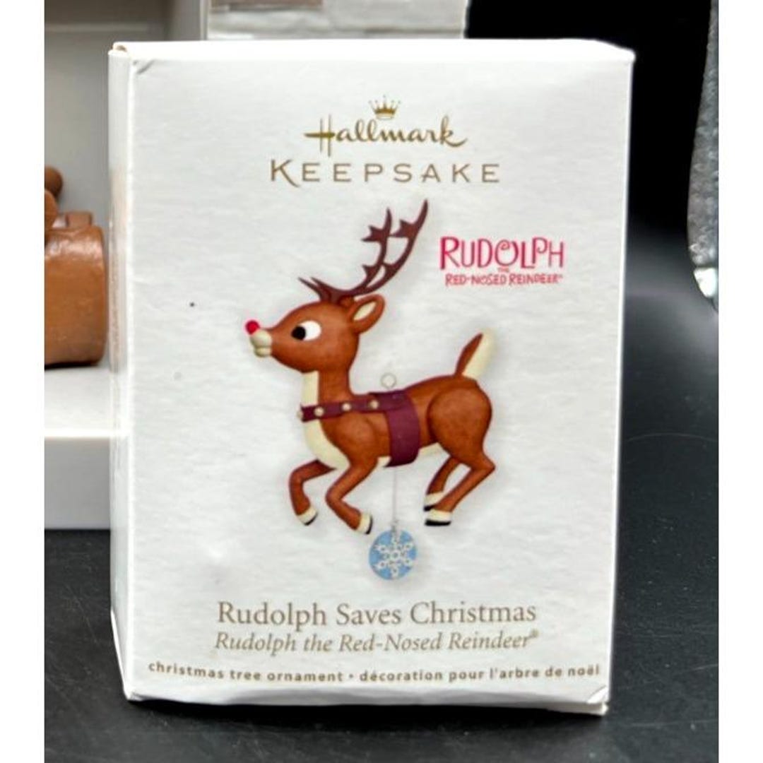 Hallmark Rudolph Saves Christmas Ornament the Red-nosed Reindeer - Etsy