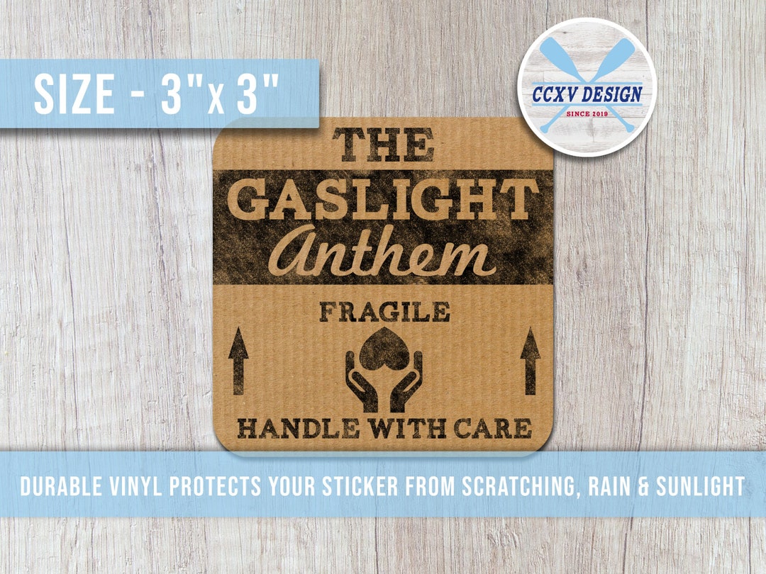 Handle With Care Sticker | the Gaslight Anthem - Etsy
