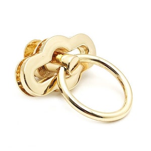 Gold Bag Lock Turn Flip Lock Purse Lock Handbag Lock Leather - Etsy