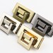 High Quality Screw D Ring Bag Chain Strap Connector Bridge Buckle Bag ...