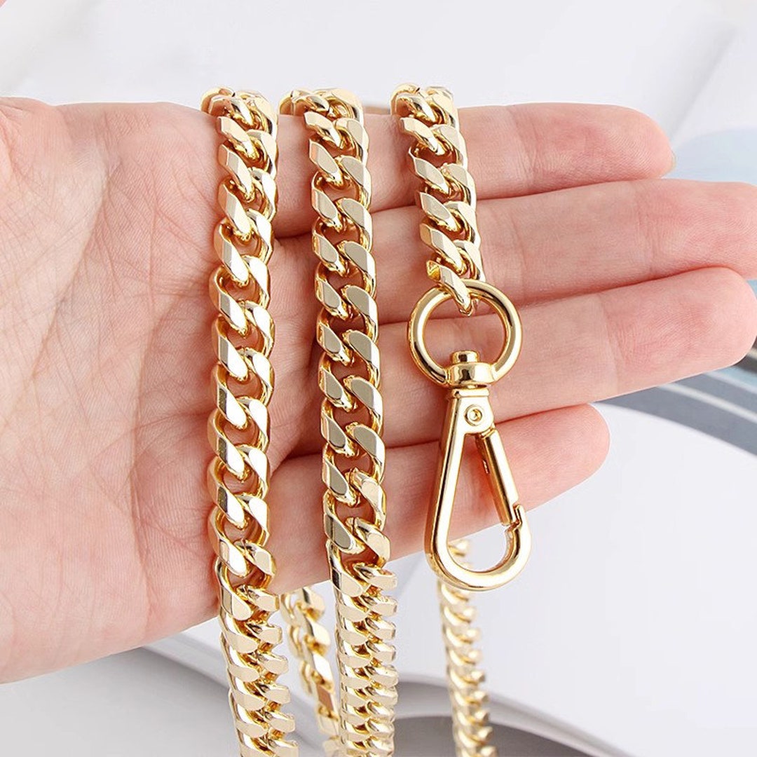 Gold Bag Chain Strap 9mm Purse Chain Handbag Chain Replacement Chain - Etsy