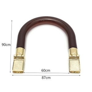 A Pair Acrylic Bag Handles Handbag Handle Plastic Handles Resin Handle ...