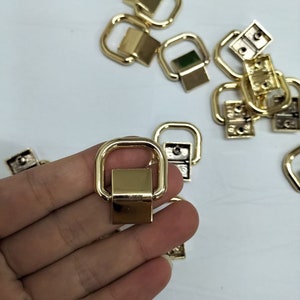 4pcs Screw D Ring Bridge Buckle Bag Strap Ring Bag Hardware - Etsy