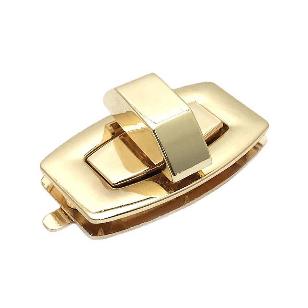NEW Bag Lock Gold Twist Lock Purse Lock Handbag Lock Turn Lock Bag ...