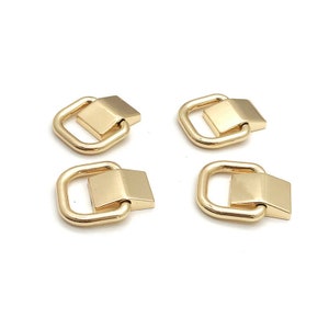 4pcs Screw D Ring Bridge Buckle Bag Strap Ring Bag Hardware - Etsy
